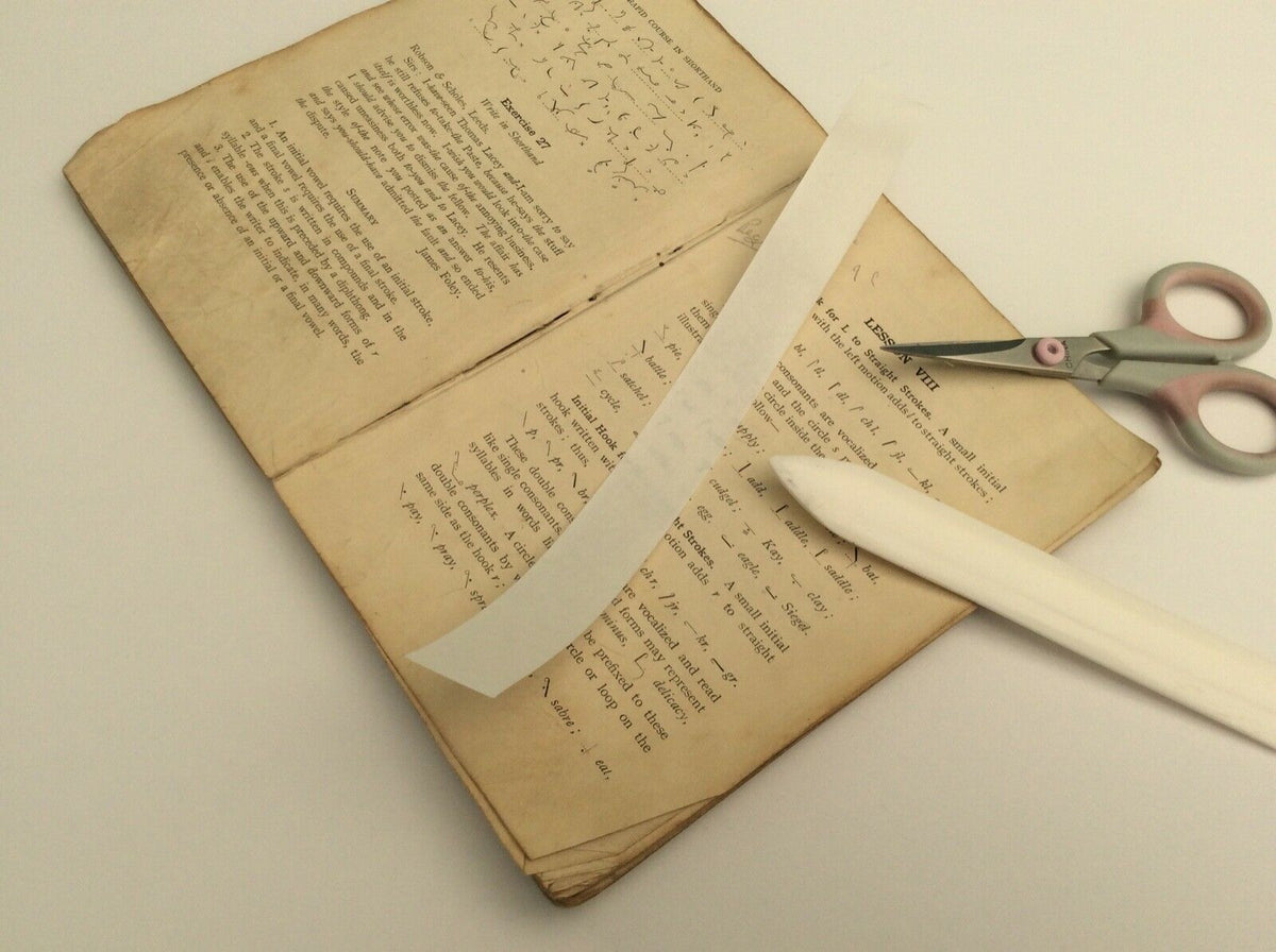 Filmoplast Self Adhesive Paper Repair Tape: WHITE ~ 5 metres ~ P90 PLU ...